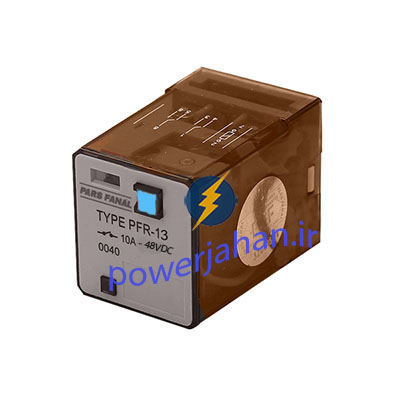 رله شیشه ای سه کنتاکت (11 پایه) پارس فانال PFR-13
